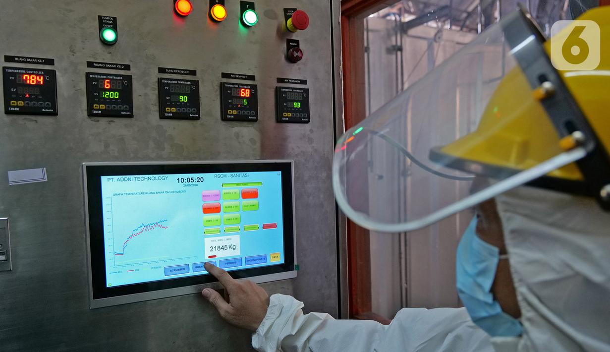 FOTO: Begini Proses Pemusnahan Limbah Medis di RSCM - Foto Liputan6.com