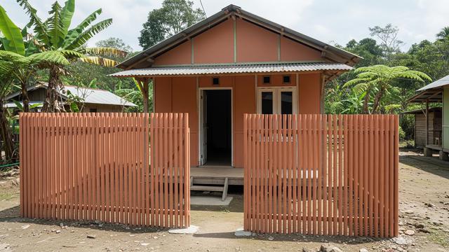 8 Model Pagar Rumah Vertikal Minimalis dari Pipa PVC di Desa, Sederhana ...