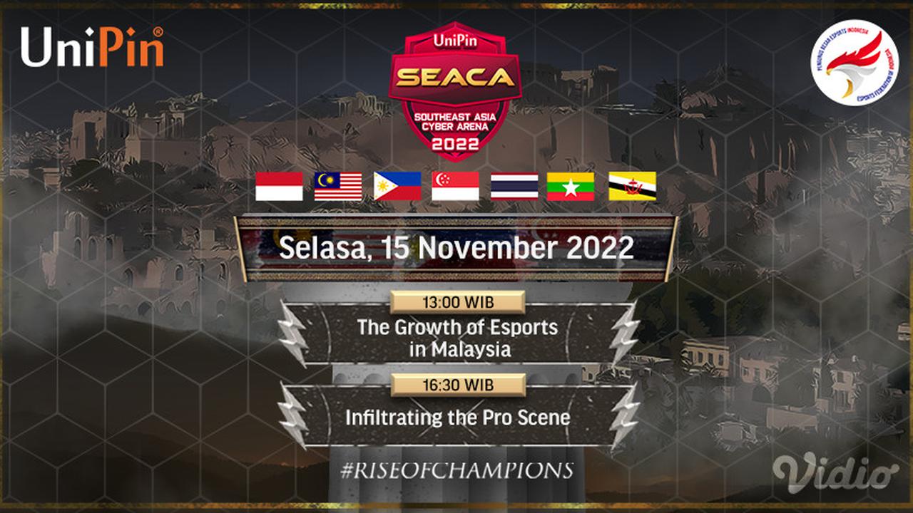 Tebesar di Asia Tenggara! Tonton Live Streaming UniPin SEACA Major 2022 ...