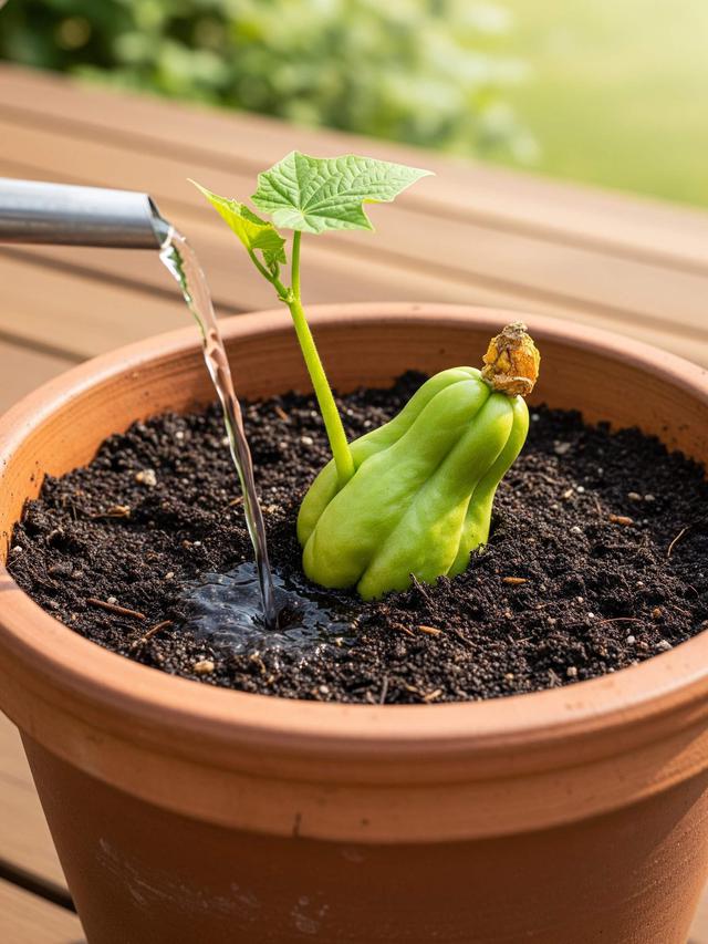 Cara Menanam Labu Siam di Pot Kecil Agar Berbuah Besar, Ikuti 7 Langkah ...