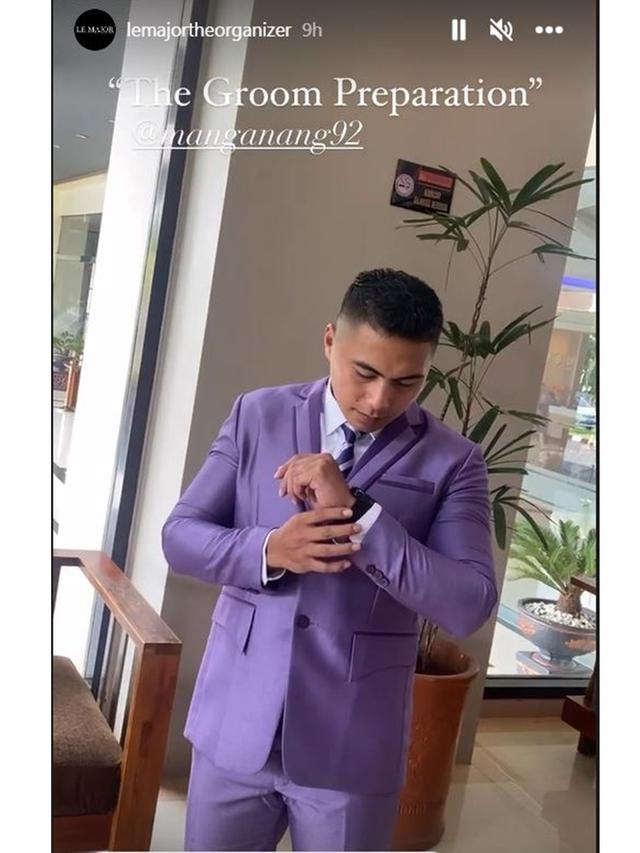 8 Momen Pernikahan Aprilio Manganang dan Claudya