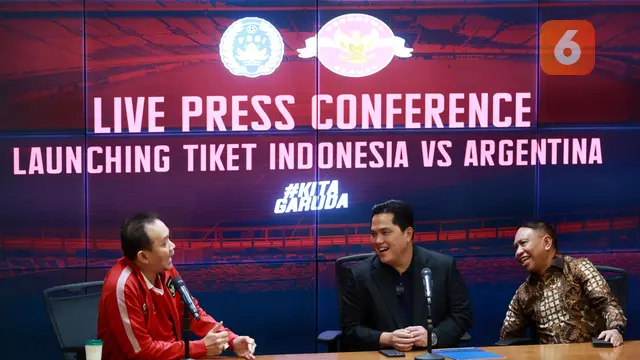 Mau Beli Tiket Laga Indonesia vs Argentina? Simak Syaratnya Berikut - Regional Liputan6.com