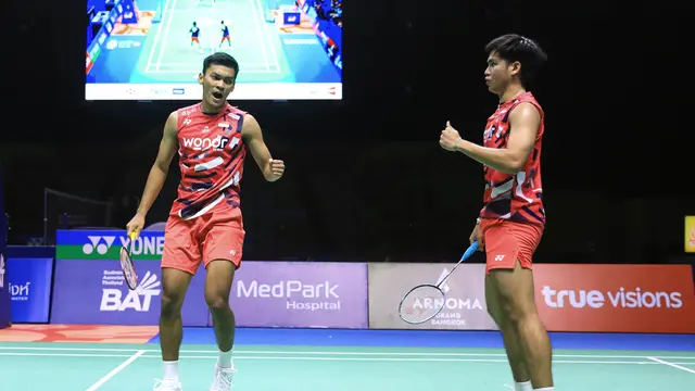 Hasil Badminton Asia Mixed Team Championship 2025: Fikri/Daniel Sempurnakan Kemenangan Indonesia ...