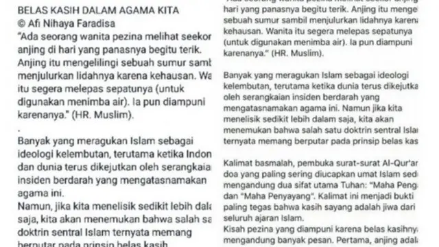 Melihat Lagi Kontroversi Afi Nihaya yang Kembali Muncul Mengaku Sakit - News Liputan6.com