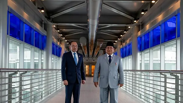 Potret Pertemuan Prabowo dengan Anwar Ibrahim, Ini yang Dibahas Bersama ...