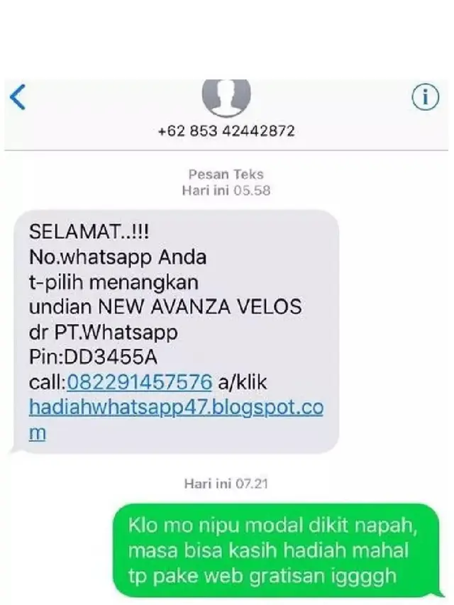 6 Chat Iseng Balas Pesan Penipu Ini Cerdik Banget, Netizen: Puas Bacanya - Hot Liputan6.com