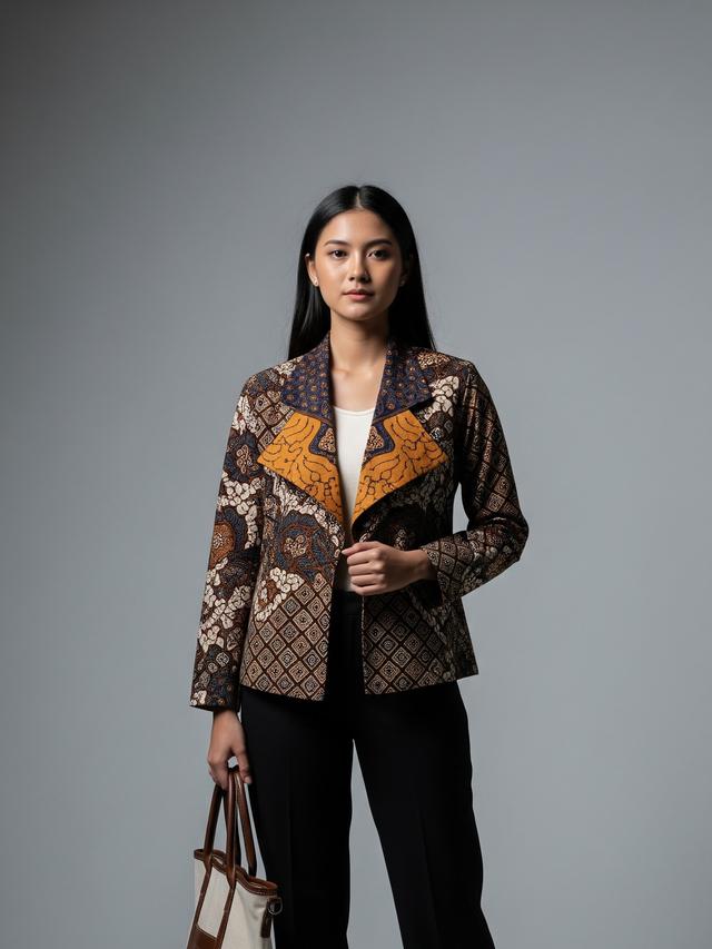 Blazer Batik atau Outer Batik, Mana yang Lebih Stylish untuk Acara Formal?