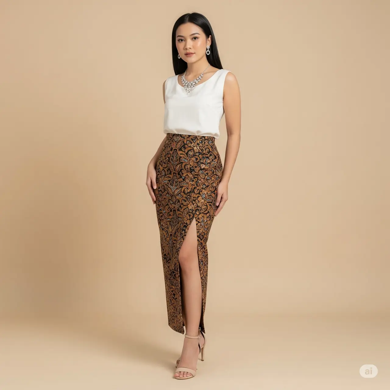 13 Model Rok Span Terbaru 2025, Tampil Menawan & Langsing dengan Siluet ...