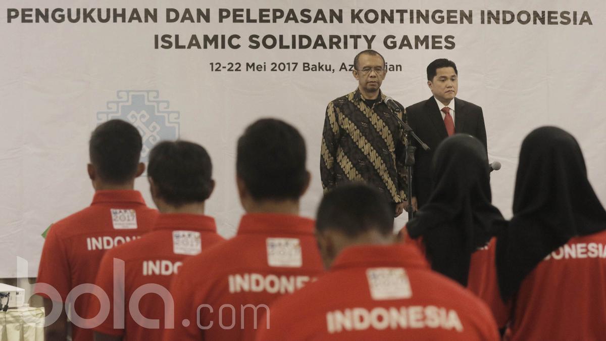 Pelepasan Atlet Islamic Solidarity Games 2017 - Foto Bola.com
