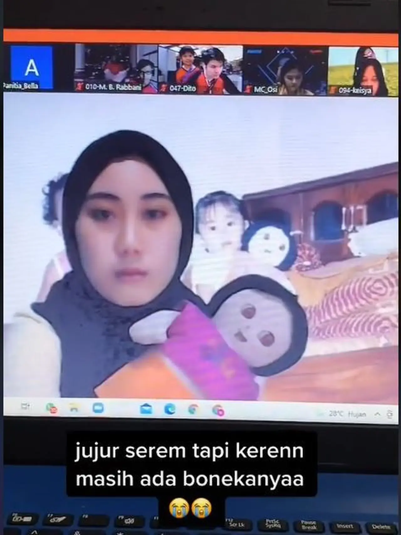 7 Potret Kocak Ospek Online Bertema Mengulang Foto Masa Kecil Ini Bikin ...