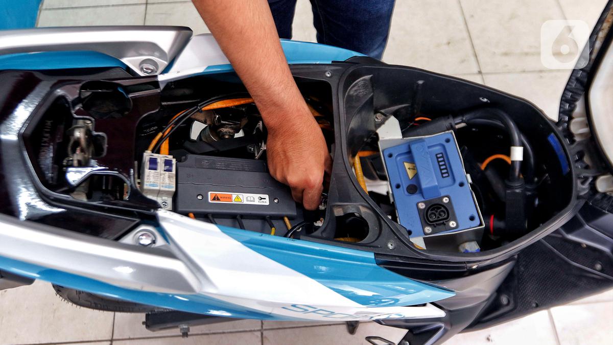 Cara Daftar Konversi Motor BBM ke Listrik Agar Dapat Insentif Rp 10 Juta - Otomotif Liputan6.com