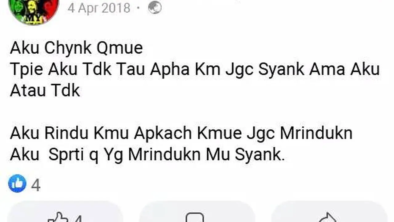 8 Status Alay Netizen, Tulisannya Bikin Anak Milenial Bingung - Hot ...