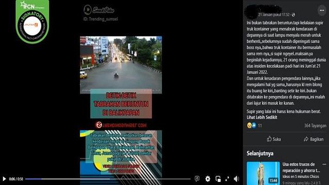 Cek Fakta: Tidak Benar 21 Orang Meninggal Dunia Akibat Kecelakaan Maut ...