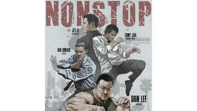 Ma Dong Seok Unggah Poster Bertajuk Nonstop Tampilkan Jet Li, Iko Uwais ...