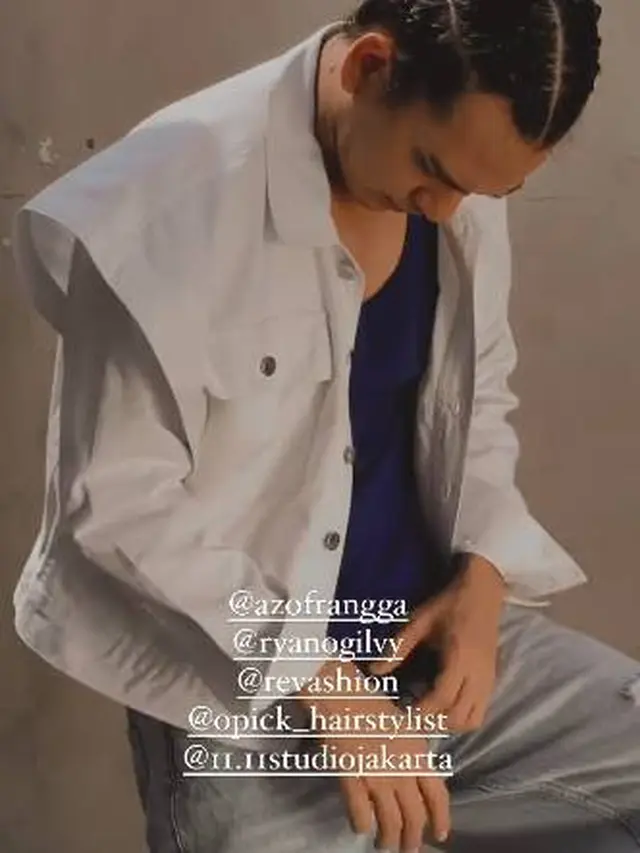 Tampil Beda, Ini 6 Pemotretan Terbaru Rangga Azof dengan Gaya Rambut ...