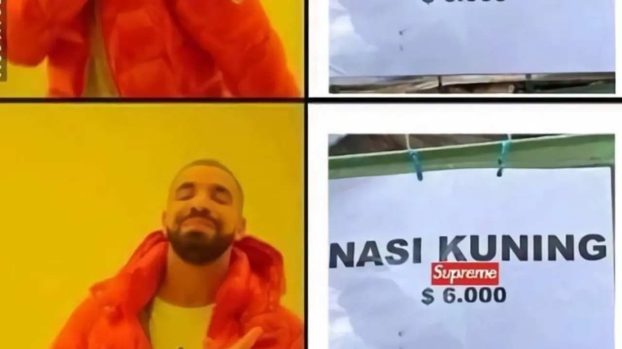 6 Meme Kocak Makanan dengan Label Supreme, Jadi Lebih Mahal - Citizen6 ...