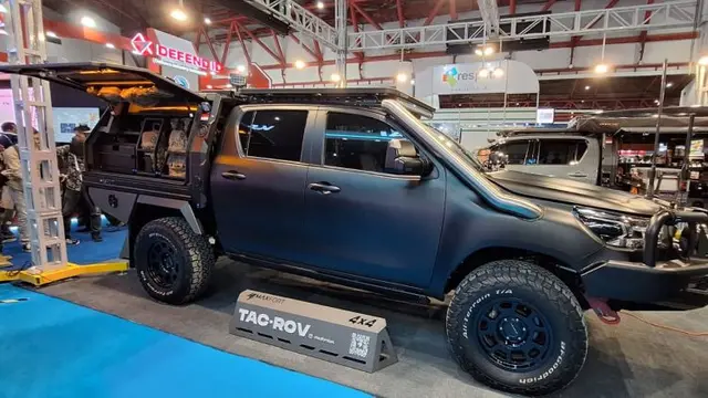 Keren Nih, Mobil 4x4 Bisa Disulap Jadi Kendaraan Taktis Militer Harian ...