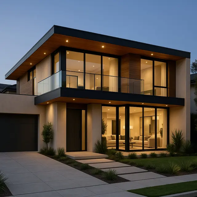 10 Model Rumah Kontemporer 2 Lantai Terbaru 2025, Perpaduan Minimalis ...