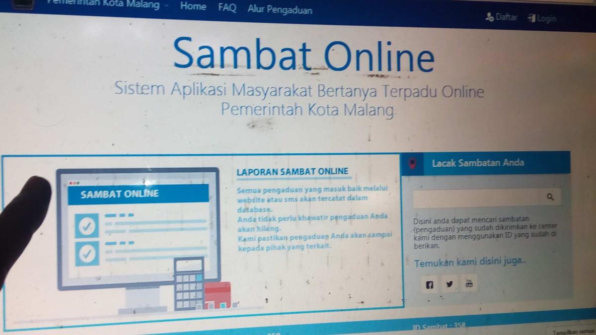 Respons Aduan Online Lambat, Warga Malang Berang