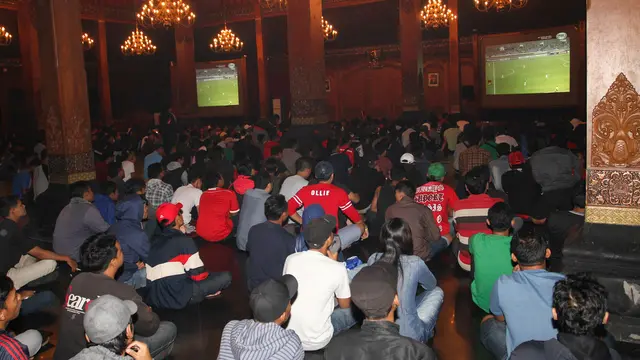 Pemkot Solo Gelar Nobar Timnas Indonesia Vs Jepang - Regional Liputan6.com