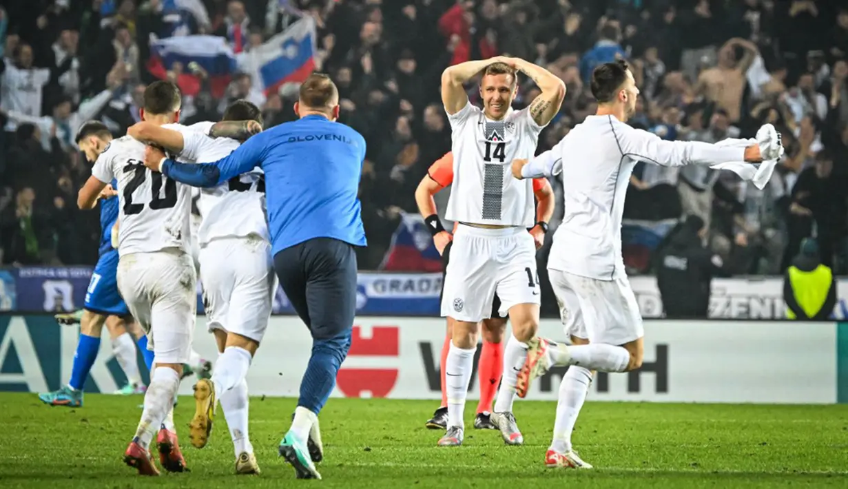 Slovenia Lolos ke Putaran Final Euro 2024 Usai Menang Dramatis atas ...