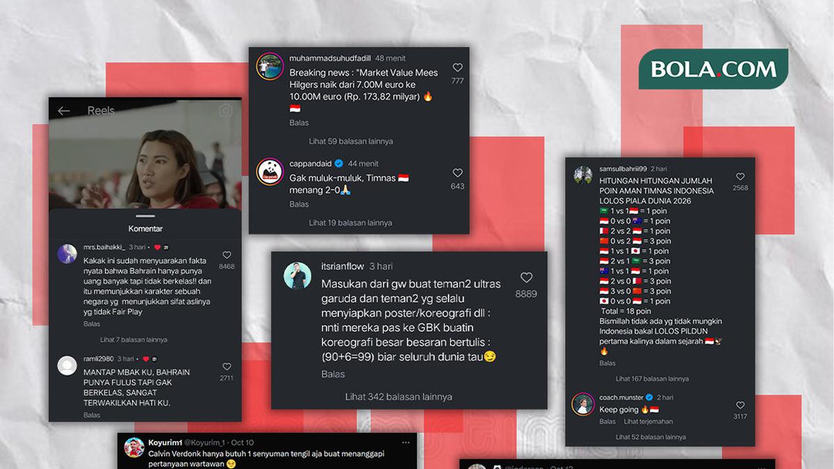 Fenomena Timnas Indonesia yang Jadi Bahasan Seru Netizen China, Korea Selatan, hingga Jepang ...