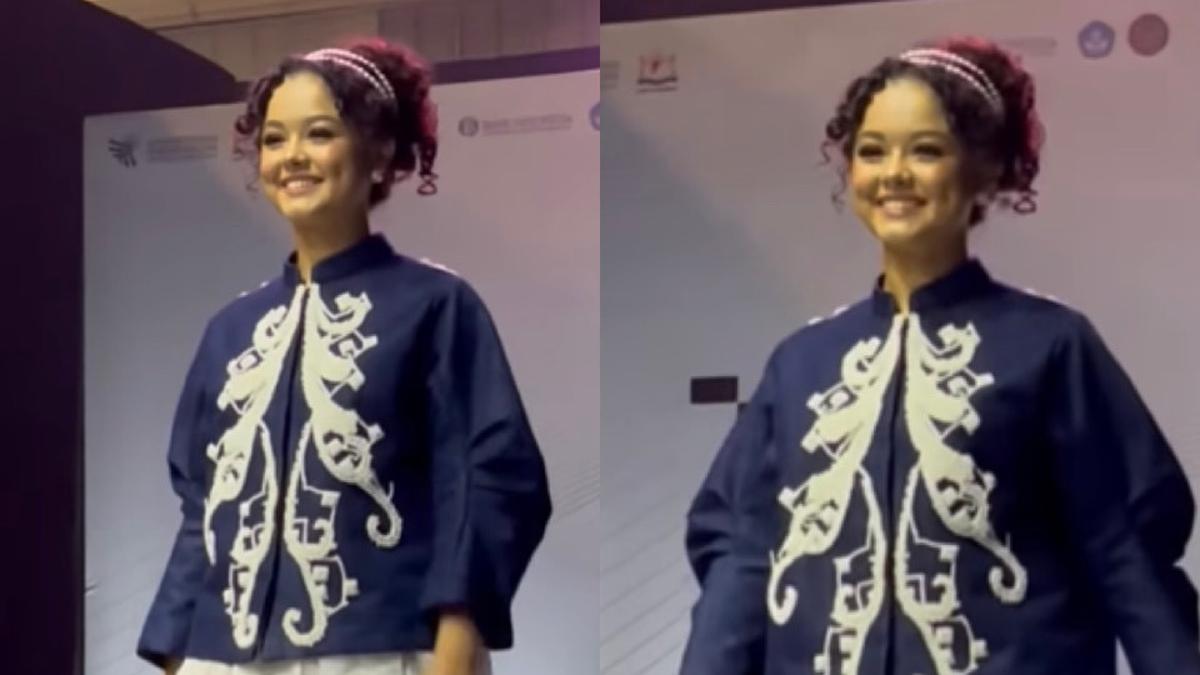 6 Gaya Putri Anies Baswedan, Mutiara tampil Bak Model di Runway saat ...