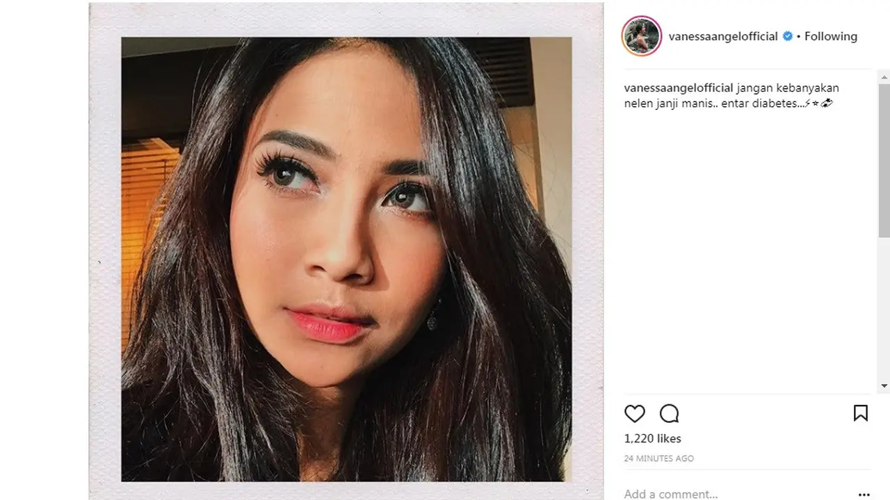 Ingatkan soal Janji Manis, Vanessa Angel Sindir Siapa? - ShowBiz ...