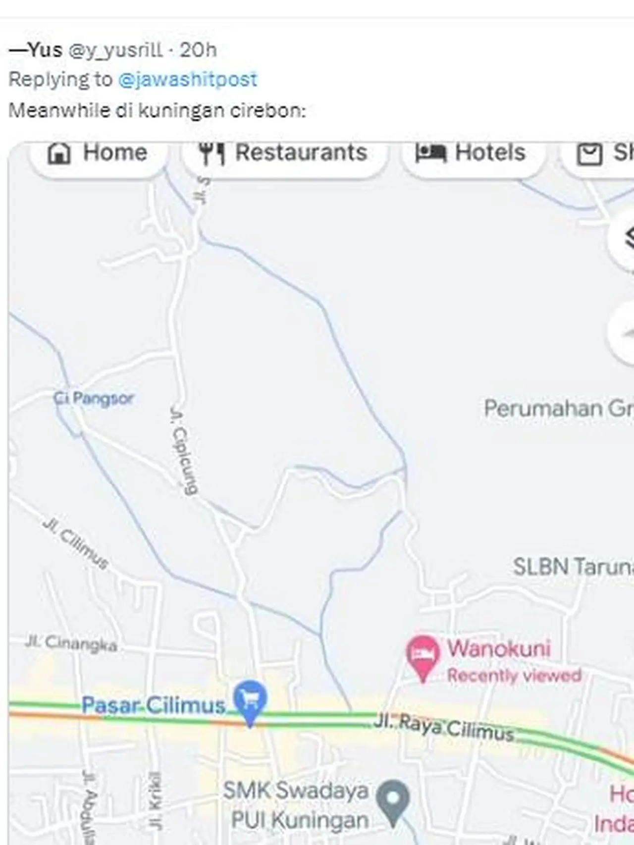 5 Penamaan Titik di Google Maps ala Anak Wibu Ini Nyeleneh Banget - Hot ...