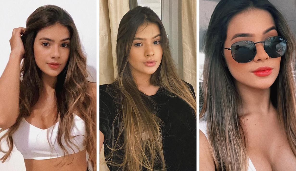 Pesona Raiane Lima, WAGs Cantik Kekasih Penyerang Brasil Gabriel Jesus - Foto Liputan6.com