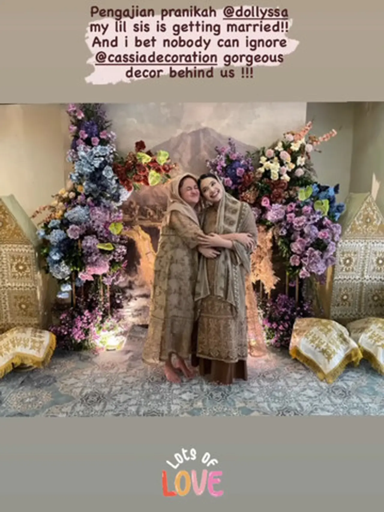 6 Potret Adik Marshanda Gelar Pengajian Jelang Menikah, Momen Bahagia ...