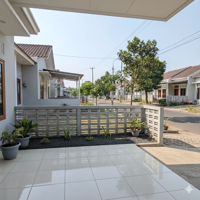 10 Model Teras Rumah Sederhana dengan Roster, Ubah Tampilan Fasad di ...