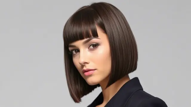 10 Inspirasi Model Rambut Bob Polwan, Tampil Rapi dan Stylish - Hot ...
