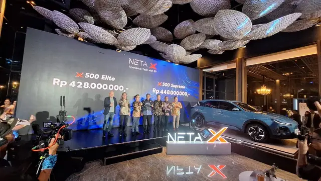 Harga Neta X di Indonesia Resmi Diumumkan, Mulai dari Rp 428 Juta - Otomotif Liputan6.com