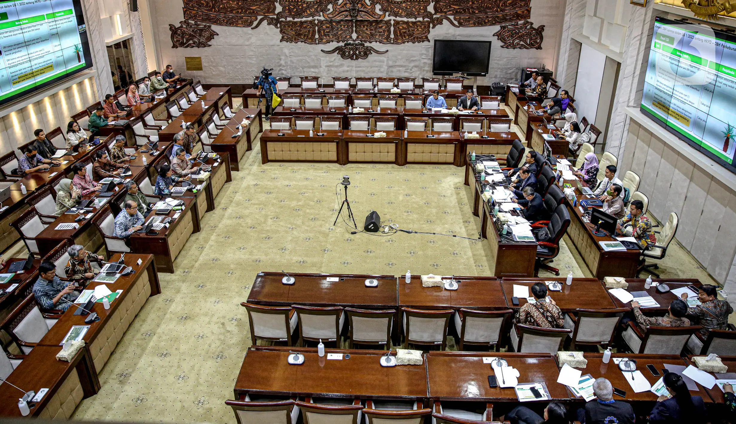 Menteri Keuangan Sri Mulyani Bahas Dana Bagi Hasil Bersama Komisi XI DPR - Foto Liputan6.com