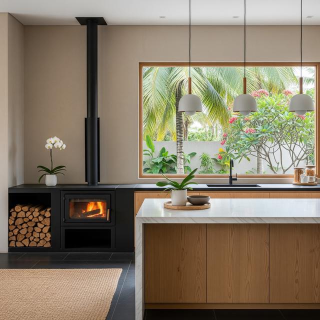 9 Model Dapur Tungku Kayu Bakar, Perpaduan Tradisional dan Modern