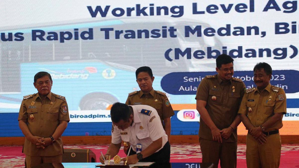 BRT Metropolitan Medan-Binjai-Deli Serdang Bakal Lelang Konstruksi
