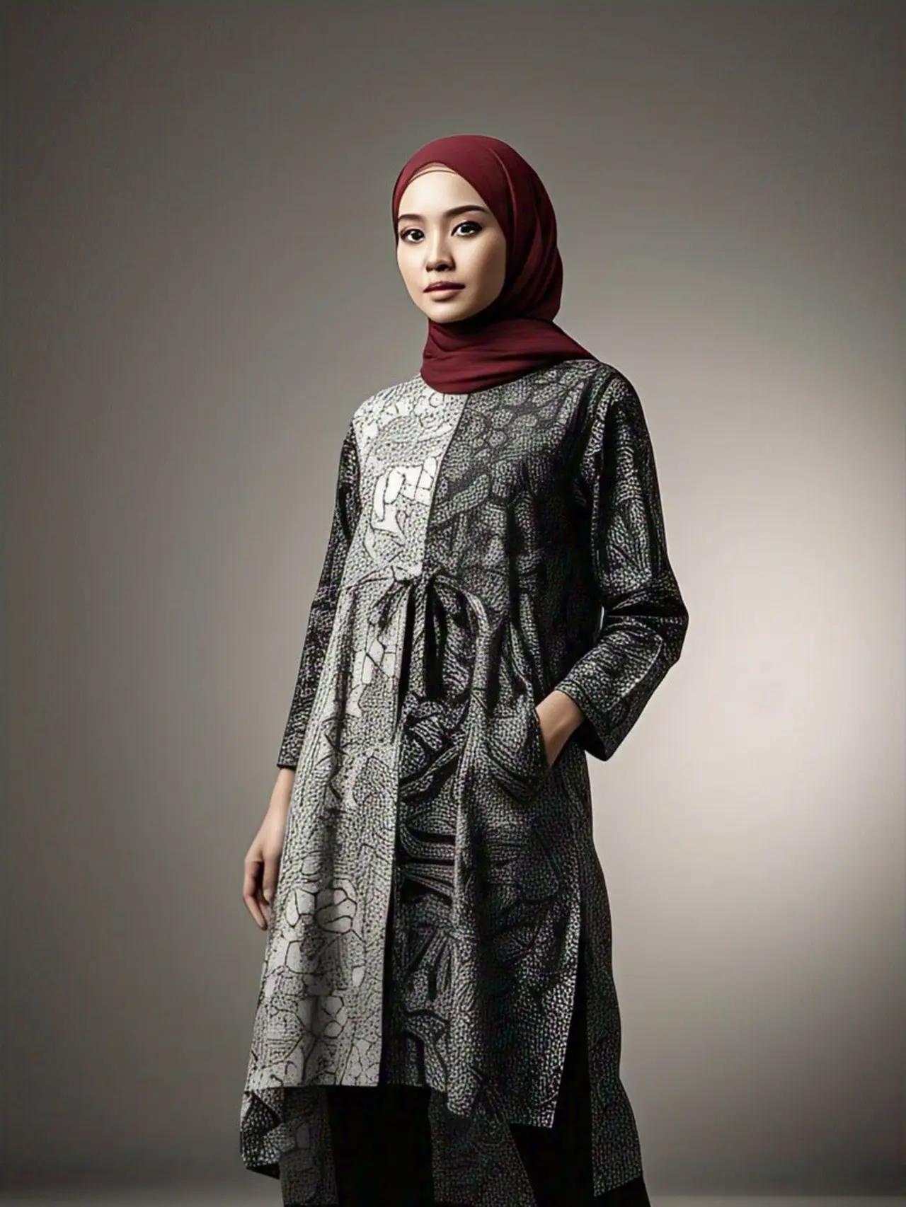 6 Gaya Batik Hijab Kondangan 2025 yang Anggun dan Kekinian, Wajib ...