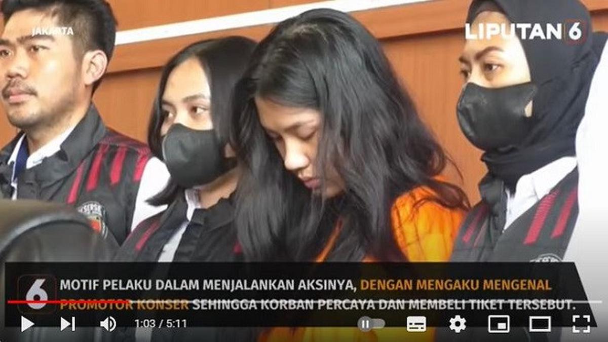 Profil Ghisca Debora Aritonang, Tersangka Penipuan Tiket Konser ...