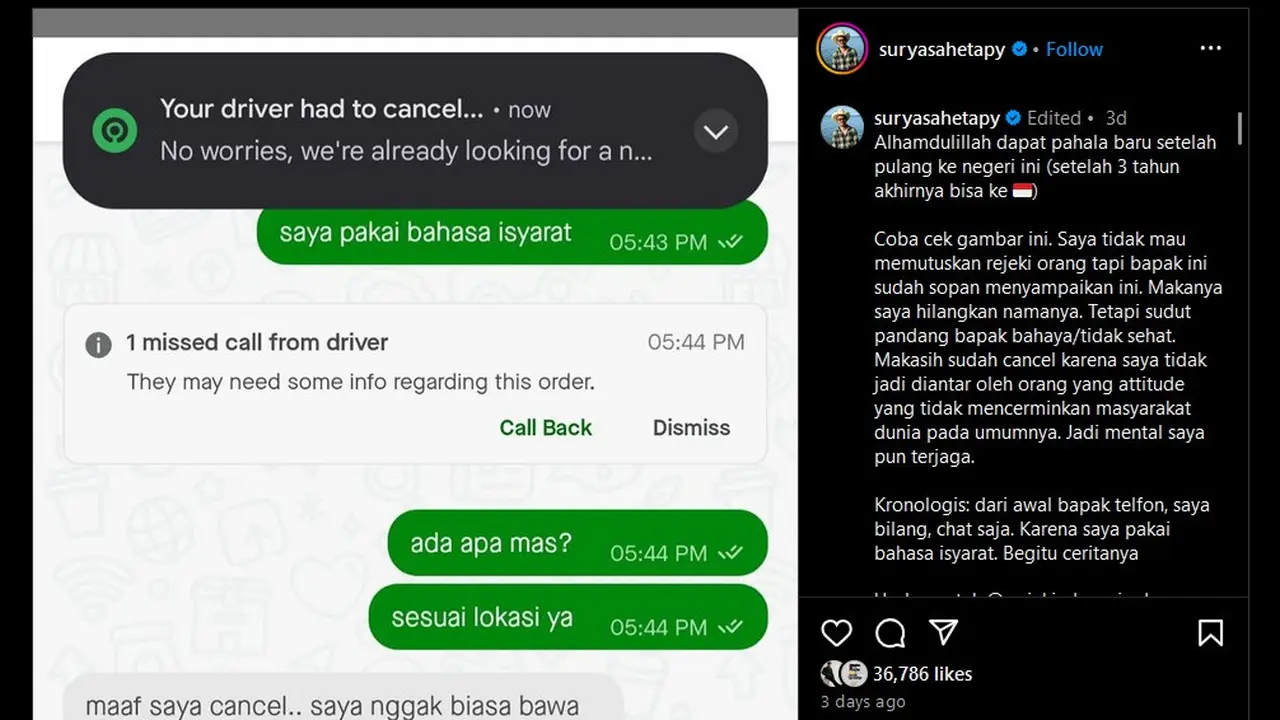 Dari Pengalaman Surya Sahetapy, Apa yang Perlu Dilakukan agar Ojol ...