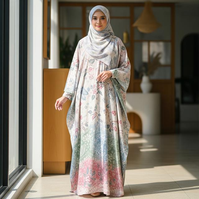 9 Model Dress Batik Bahan Dobby untuk Muslimah, Tampil Anggun dan Nyaman