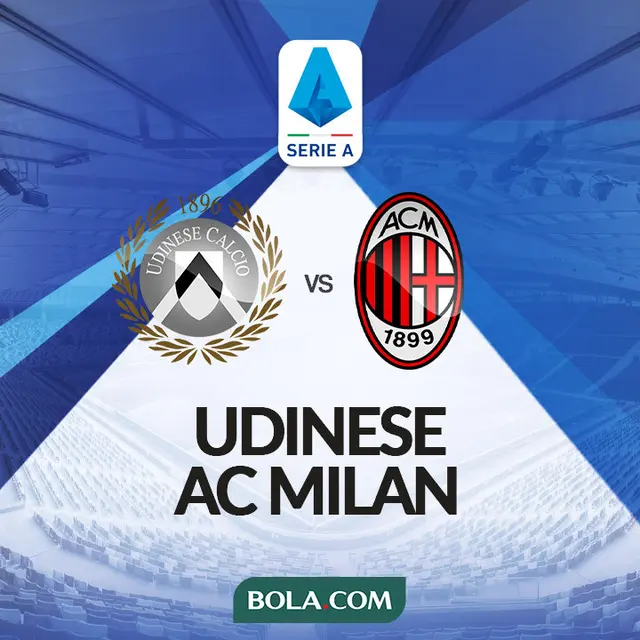 Hasil Liga Italia Babak Belur Di Markas Udinese Ac Milan Tertinggal