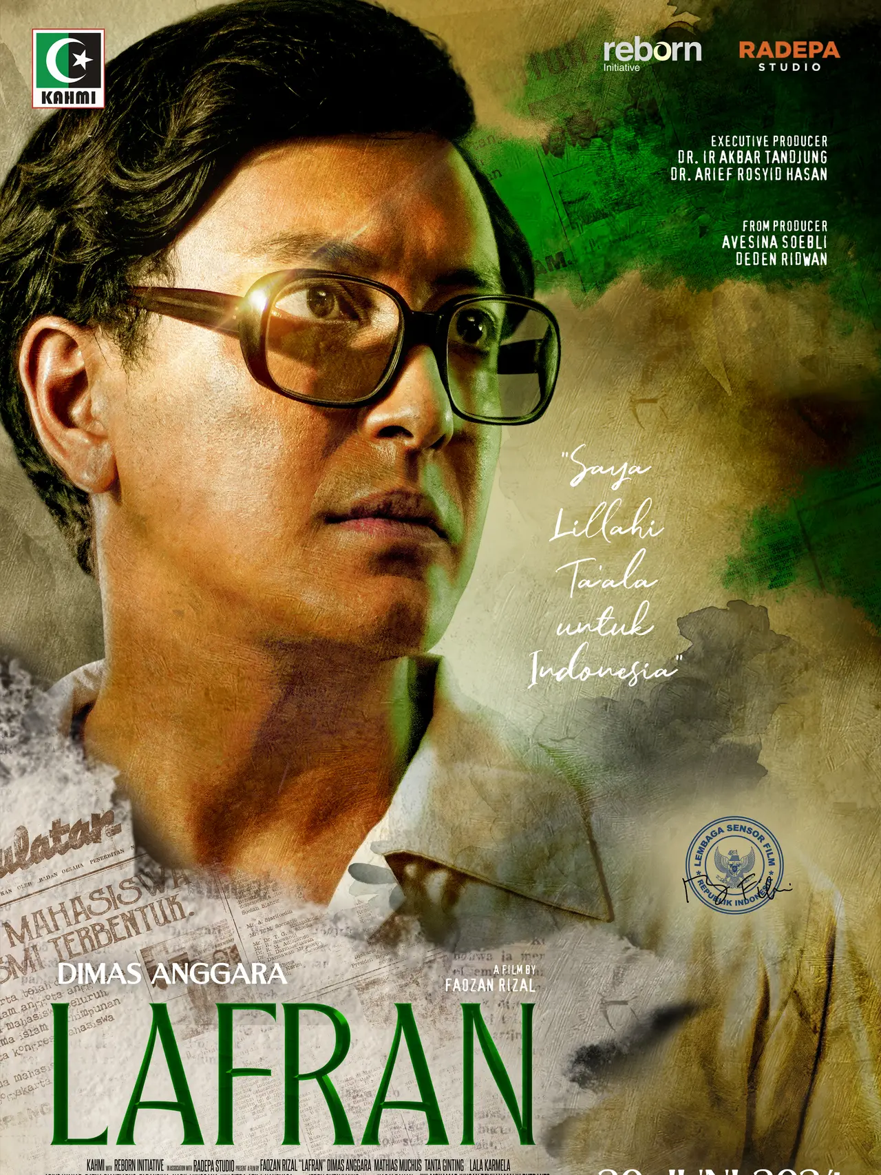 Film Biografi Lafran Pane: Hadir di Bioskop 20 Juni 2024, Mengisahkan ...
