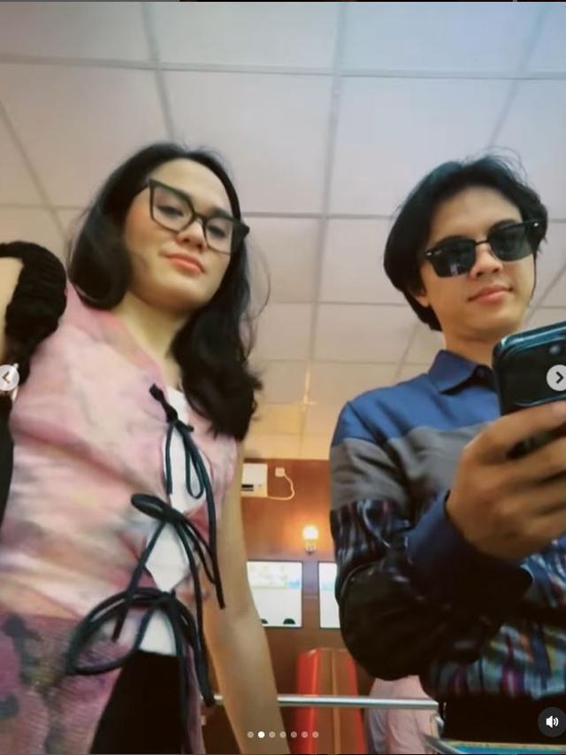 Kondangan Bareng ke Surabaya, Ini 6 Potret Kedekatan Bisma dan Sheryl ...