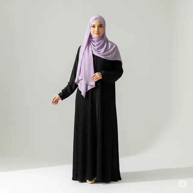 7 Inspirasi Baju Abaya Model Baru Modern dan Elegan, Cocok untuk ...