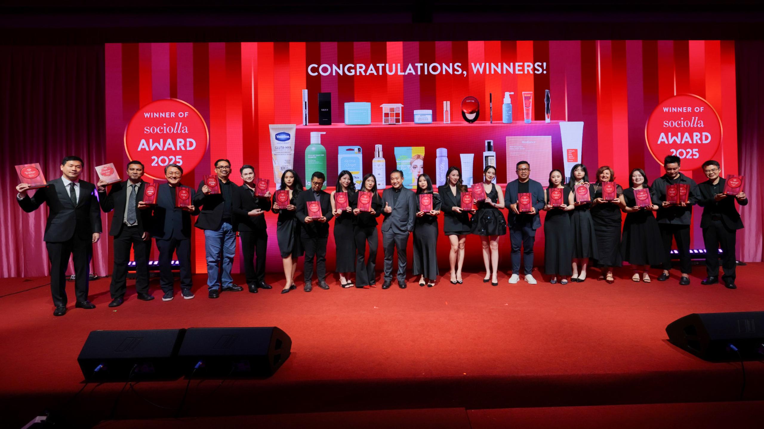5 Brand Kosmetik Lokal Masuk Daftar 21 Pemenang Sociolla Award 2025