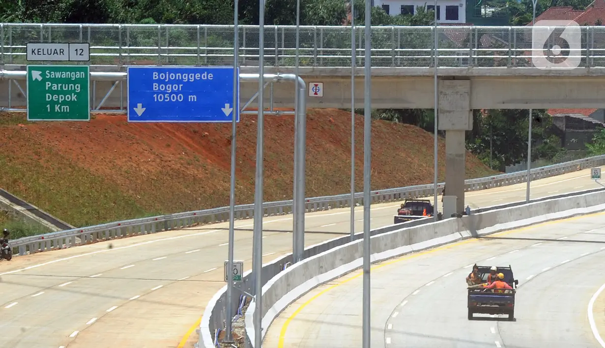 FOTO: Tol Depok - Antasari Seksi II Dijadwalkan Beroperasi April 2020 ...