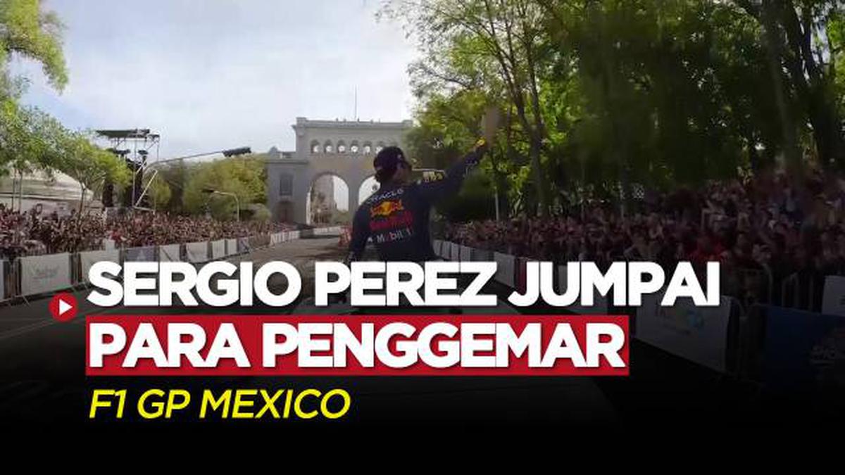 VIDEO: Sergio Perez Jumpai Para Fans Jelang Formula 1 yang Berlangsung ...
