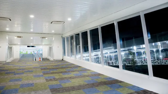 Penampakan Keren Bandara Terapung Ahmad Yani di Semarang - Bisnis ...