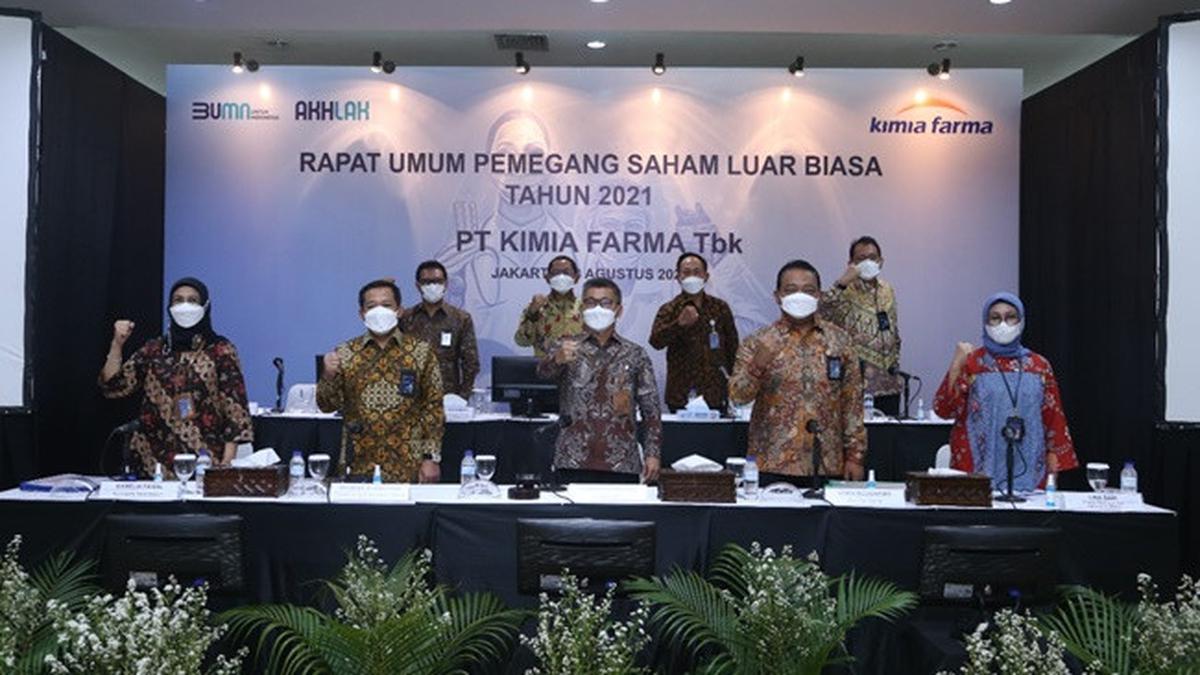 Kimia Farma Raih Restu Pemegang Saham Untuk Gelar Rights Issue
